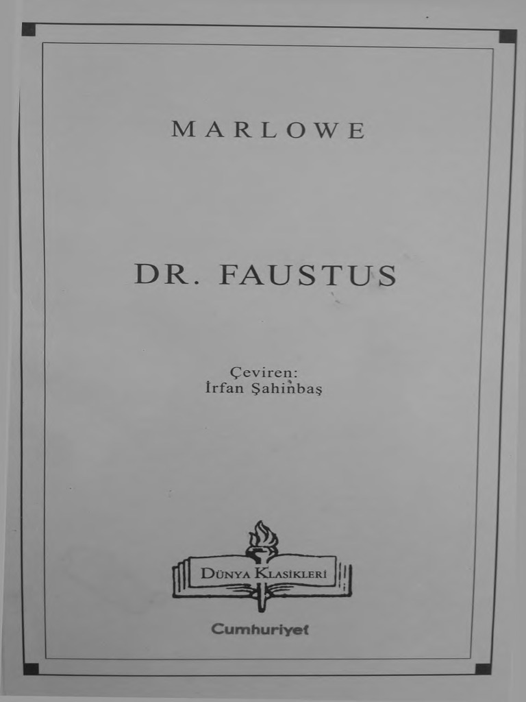DR. Faustus-Christopher Marlowe | PDF