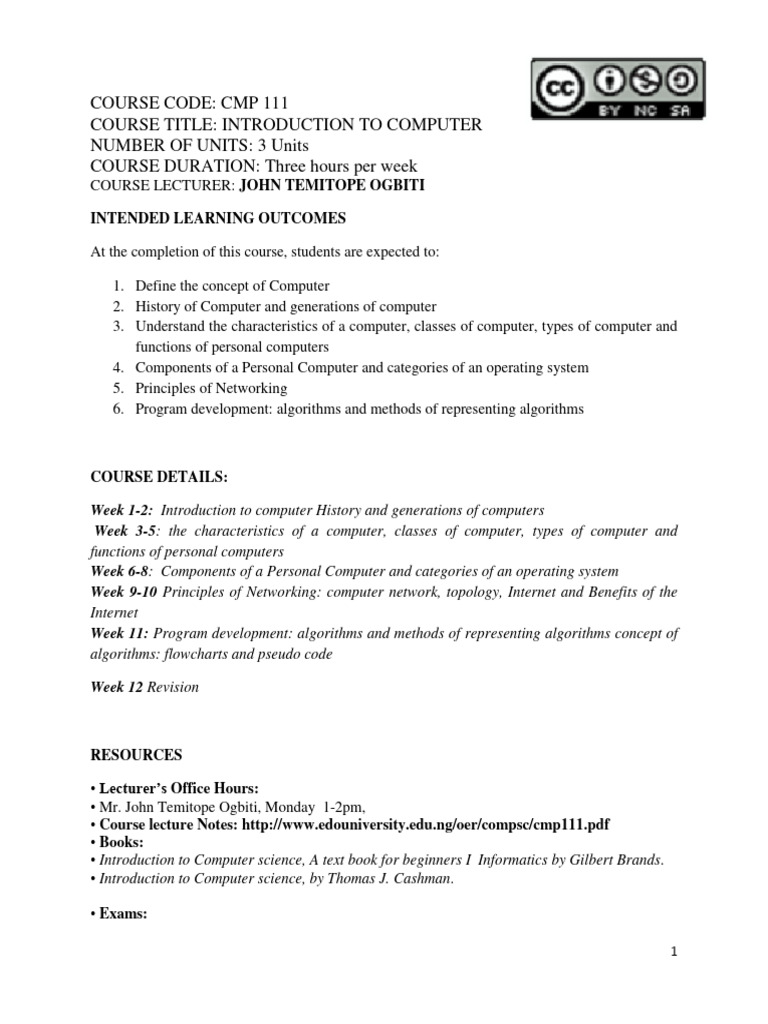 Introduction To Computer | PDF | Software | Computer Program