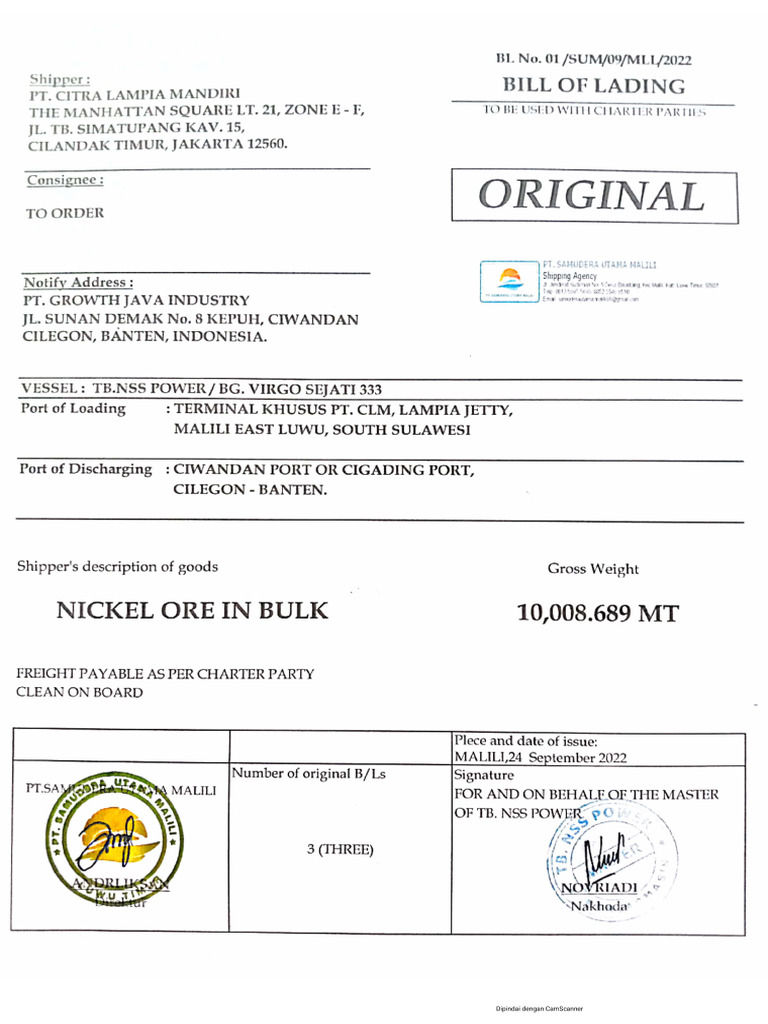 PKK TB - NSS Power BG - Virgo Sejati 333 | PDF