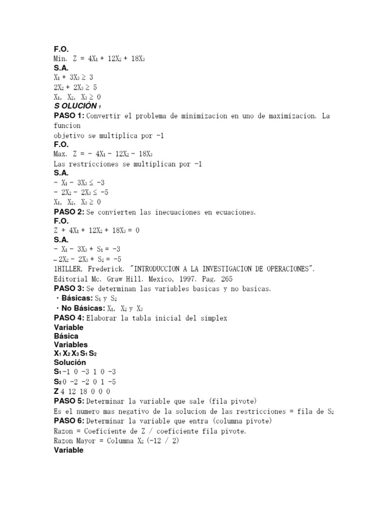 Ejercicios de Dualidad | PDF | Matemáticas Aplicadas | Enseñanza de matemática