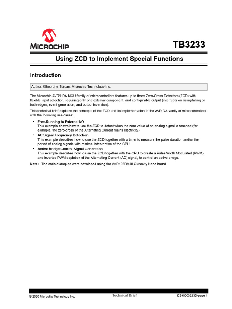 Using ZCD To Implement Special Functions DS90003233D | PDF ...