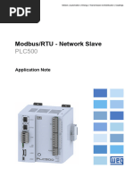 AC500 PLC Modbus RTU Configuration Guide | PDF | Programmable Logic ...
