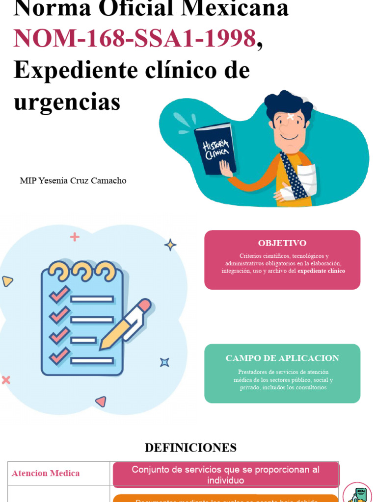 Nom 168 Ssa1 1998 | PDF | Cuidado de la salud | Hospital