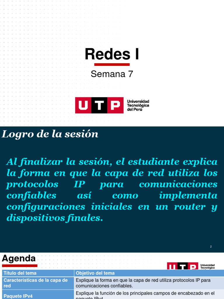 S07 - s7 - Material | PDF | Enrutador (Computación) | Protocolos de internet