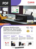 Canon Pixma Printer G3010 Specifications | PDF