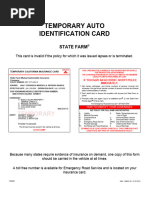 Progressive Insurance Card PDF | PDF | Insurance | Financial Services