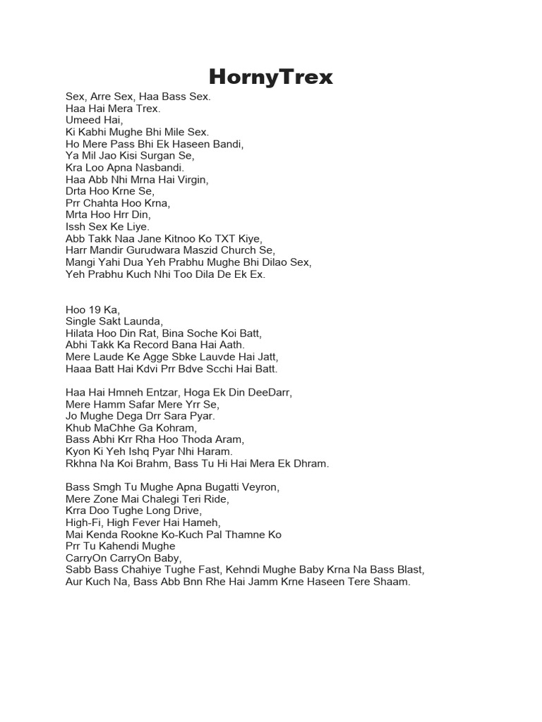2nd Rap Song | PDF