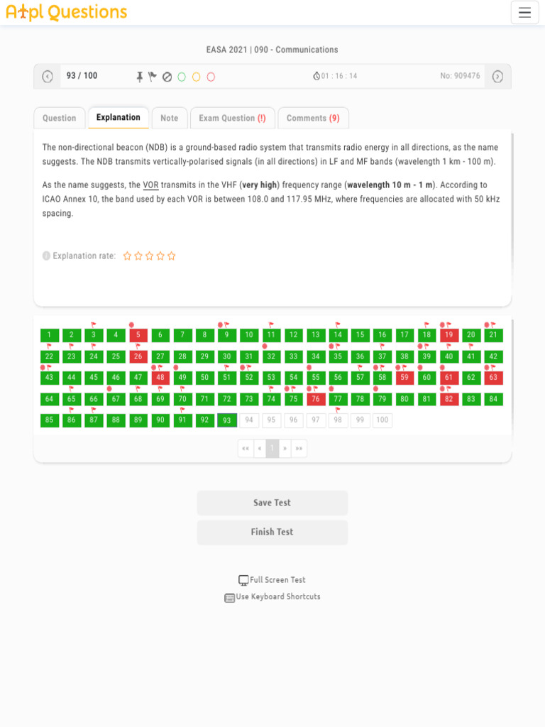 Study ATPL Exam Question Bank 12 | PDF