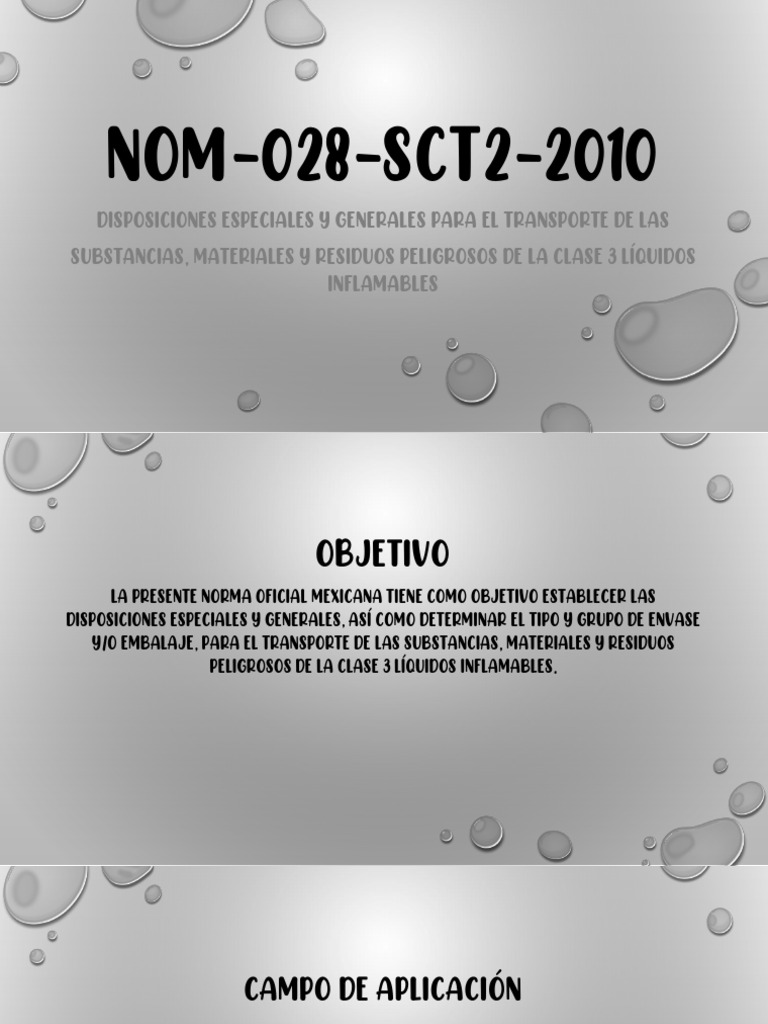 Exposicion Nom 028 | PDF | Viscosidad | Líquidos