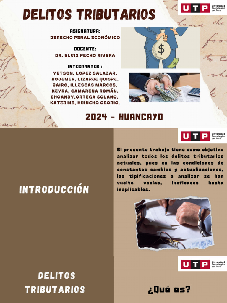 Ta2 - Delitos Tributarios | PDF