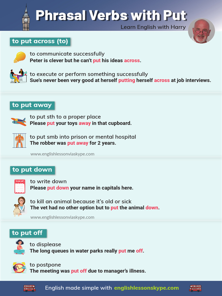 Phrasal Verbs With Put | PDF