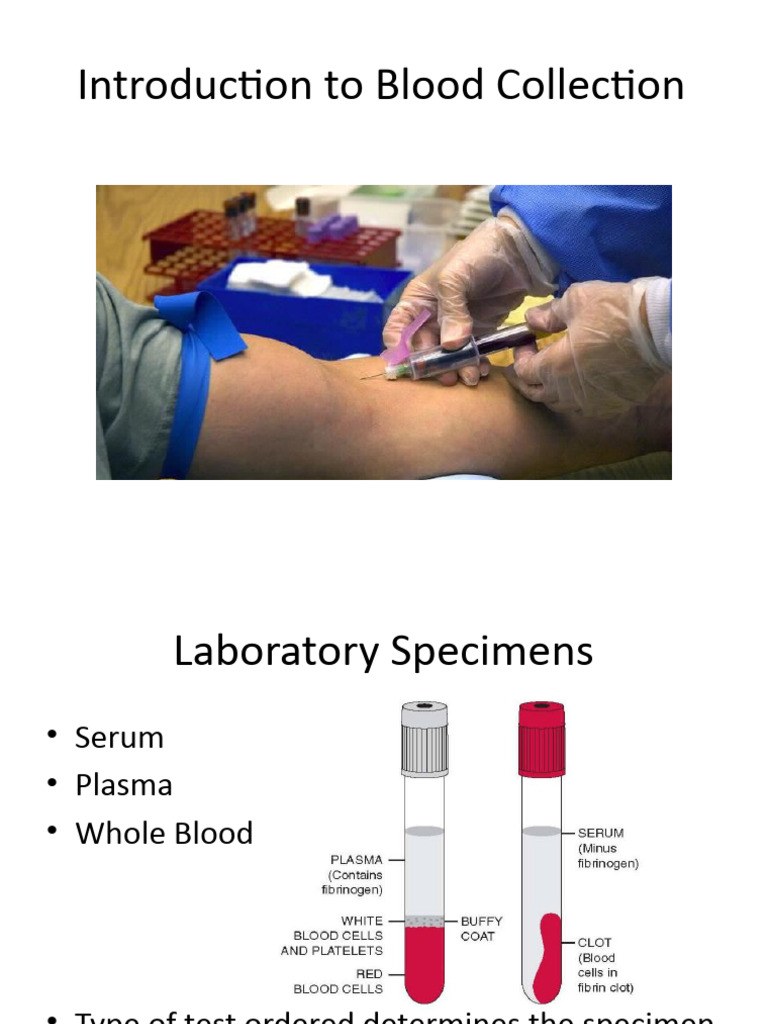 Phlebotomy - BASIC | PDF | Blood Plasma | Coagulation