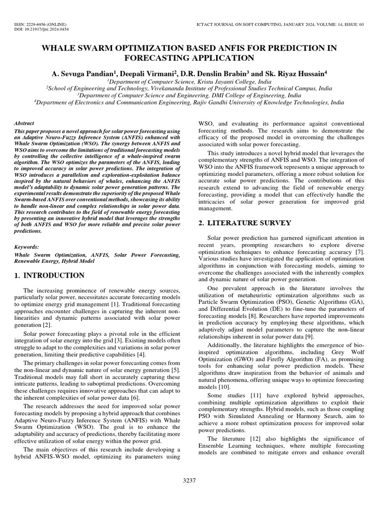 ICTACT | PDF | Forecasting | Mathematical Optimization