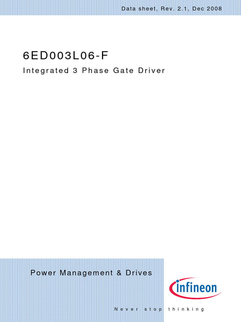 6ed003l06 F | PDF | Logic Gate | Field Effect Transistor