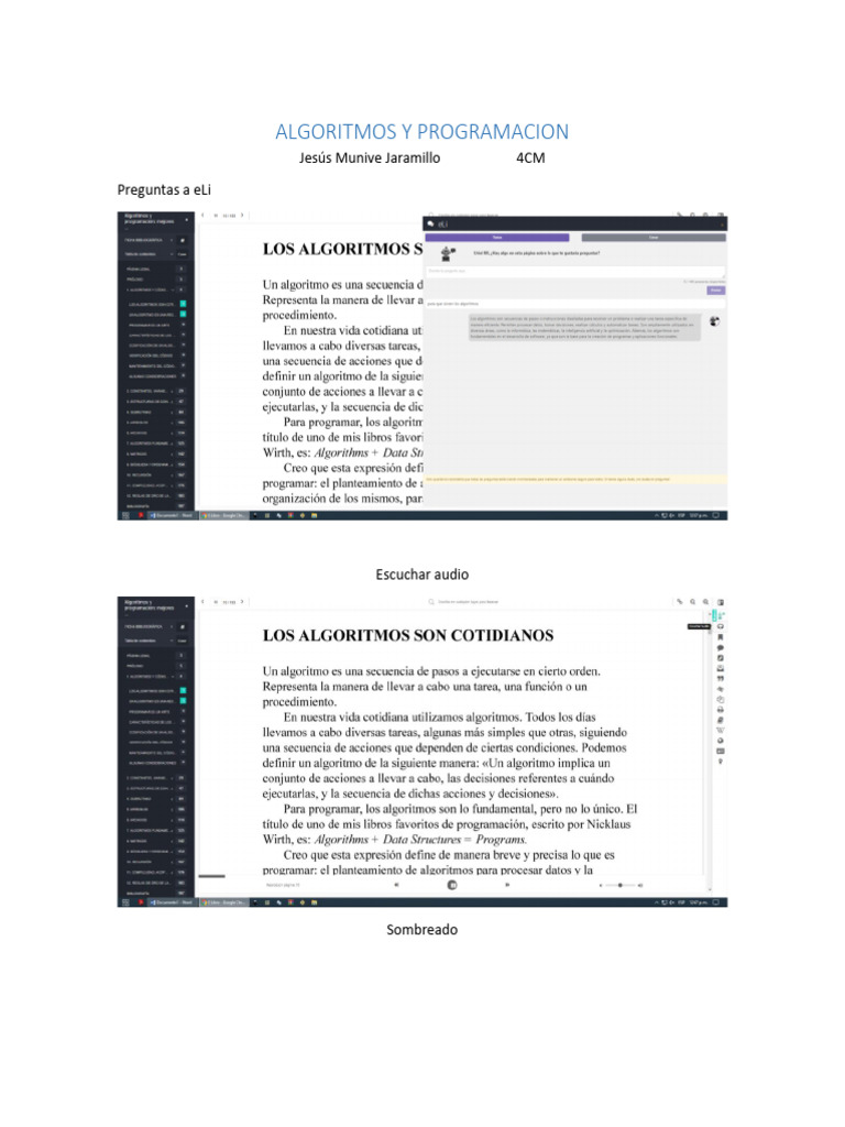 ALGORITMOS Y PROGRAMACION | PDF