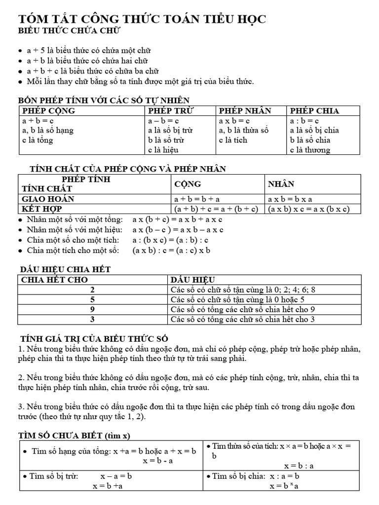 cong-thuc-toan-tieu-hoc | PDF