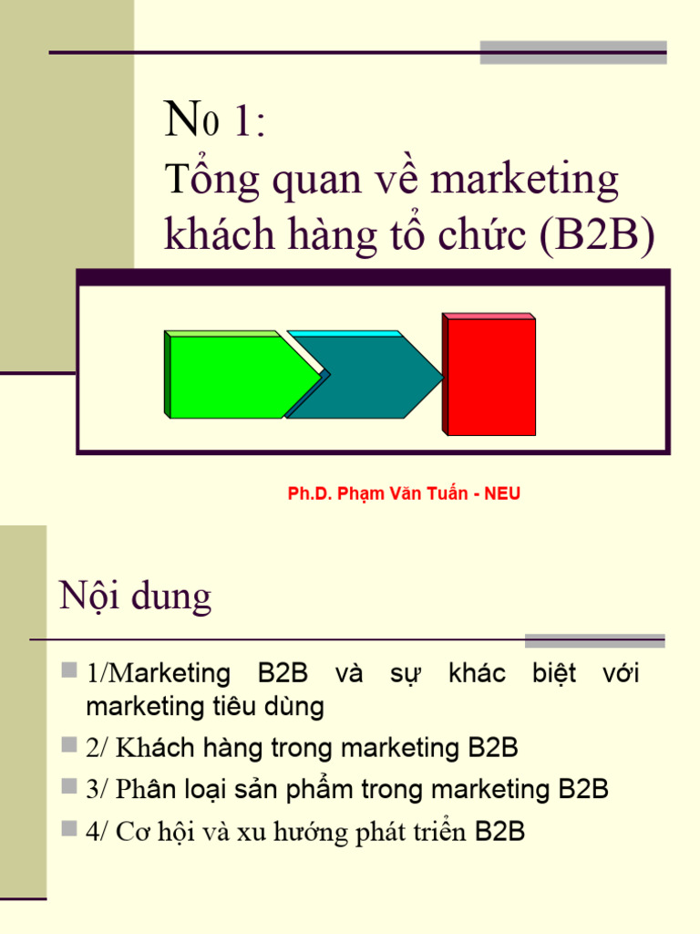 Chương 1. B2B | PDF