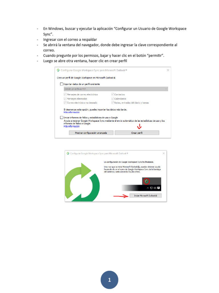 Correo Electrónico - Crear PST Respaldo | PDF | Ventana (informática) | Informática