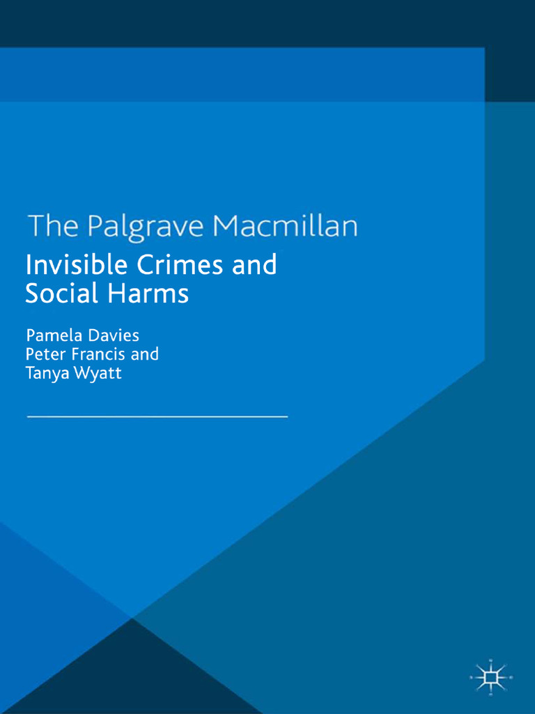 Invisible Crimes and Social Harms | PDF | Crimes | Crime & Violence