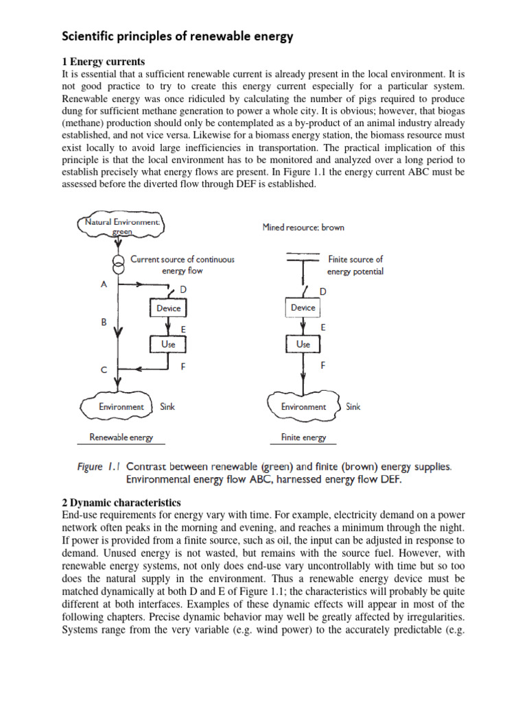 RES M1 Notes Dr.S.N.topannavar | PDF | Renewable Energy | Biogas