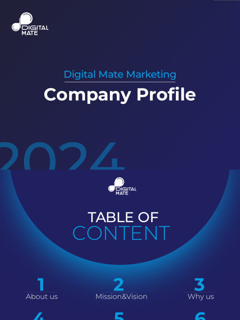 Digital Mate Profile | PDF | Digital Marketing | Marketing