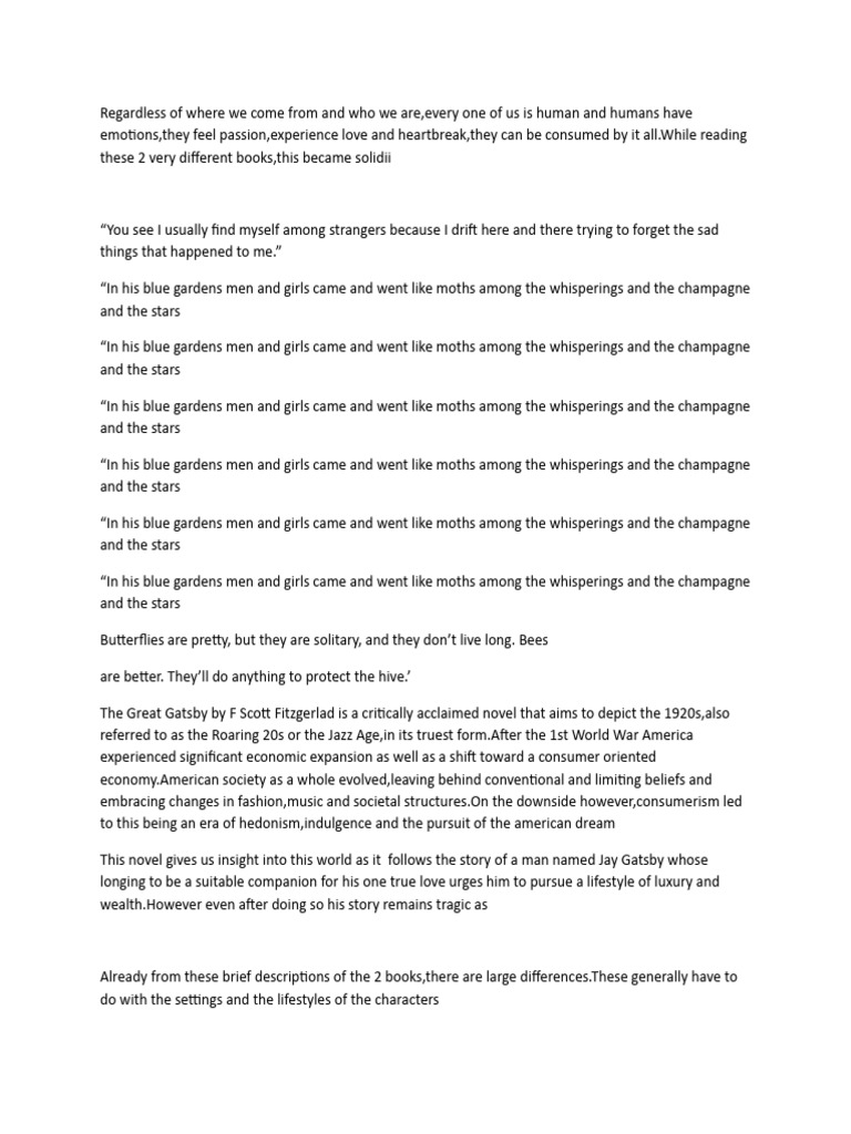 Bone Gap | PDF | The Great Gatsby