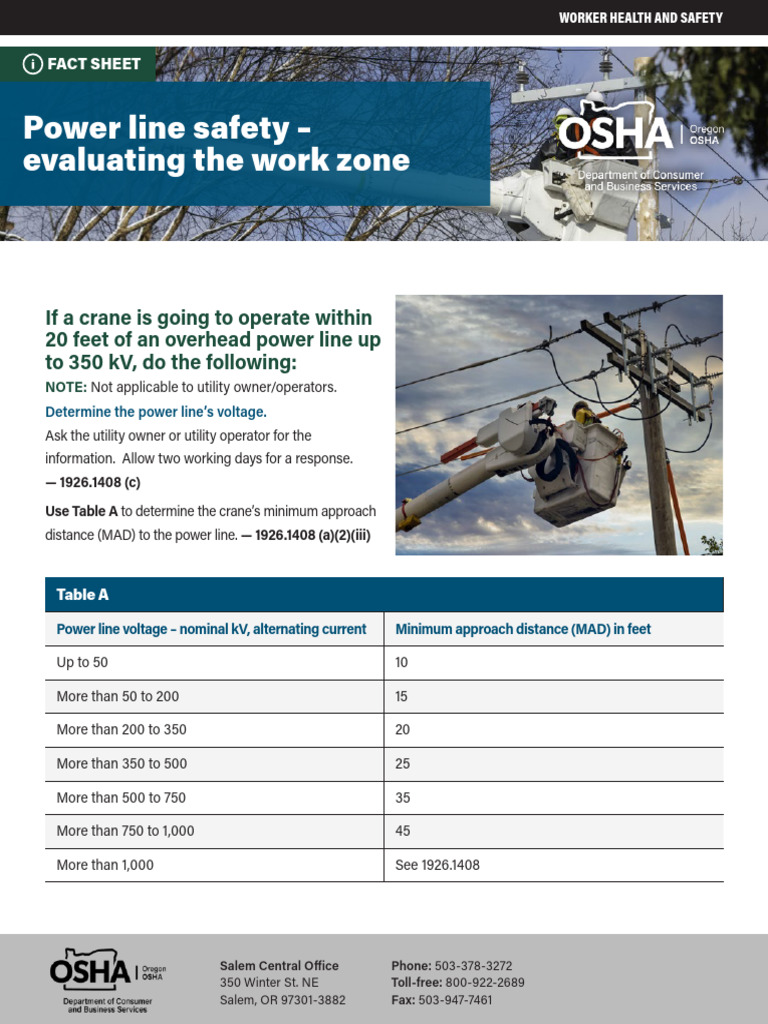 Power Line Safety 1706264725 | PDF | Occupational Safety And Health ...