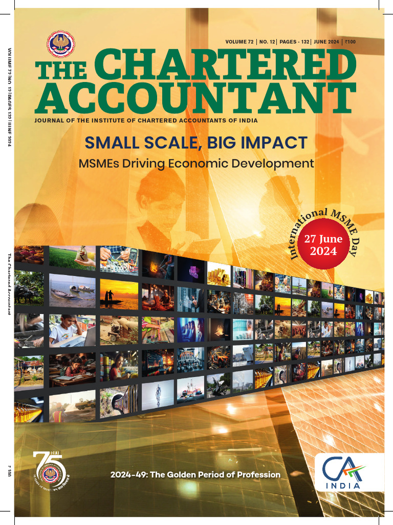 CA Journal June 2024 | PDF | Small And Medium Sized Enterprises | Business