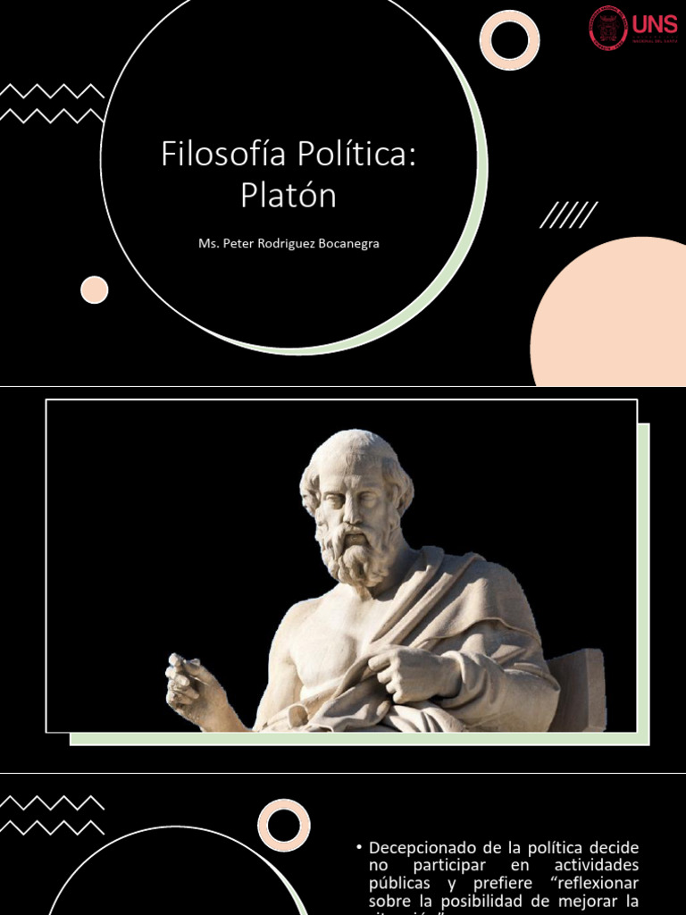 Filosofía Política de Platón | PDF | Democracia | Ideologías políticas