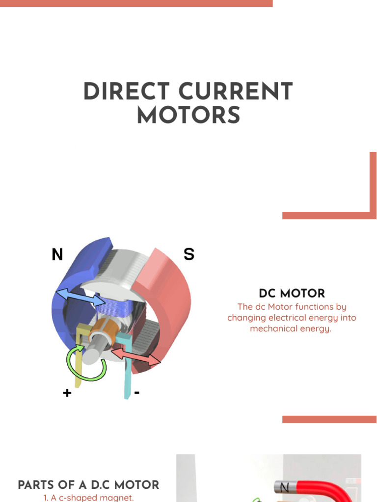 Physics PPT (11) - Direct Current Motors (27:02:24) | PDF
