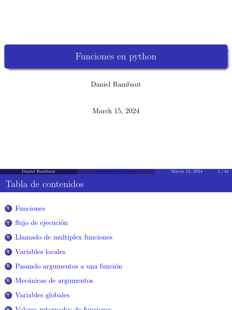 Funciones en Python | PDF | Python (lenguaje de programación ... Funciones en Python | PDF | Python (lenguaje de programación ...