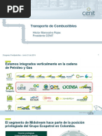 Cenit: Logística de Hidrocarburos en Colombia | PDF | Petróleo | Logística