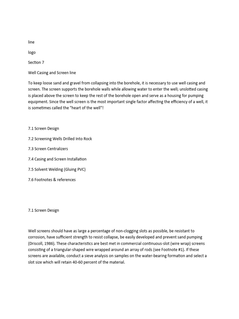 Procedure of Casing | PDF | Casing (Borehole) | Pipe (Fluid Conveyance)