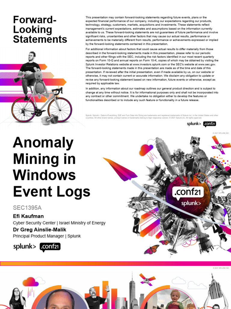 Anomaly Mining in Windows Event Logs in Splunk | PDF | Principal ...