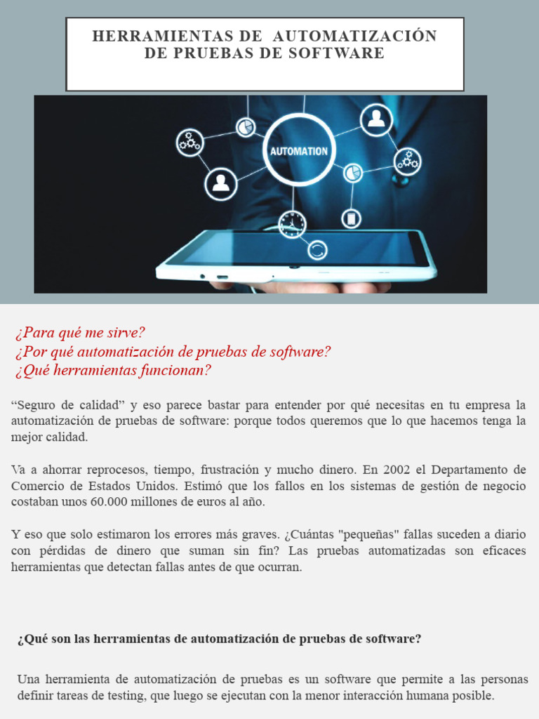 Pruebas de Software | PDF | Software | Pruebas de software