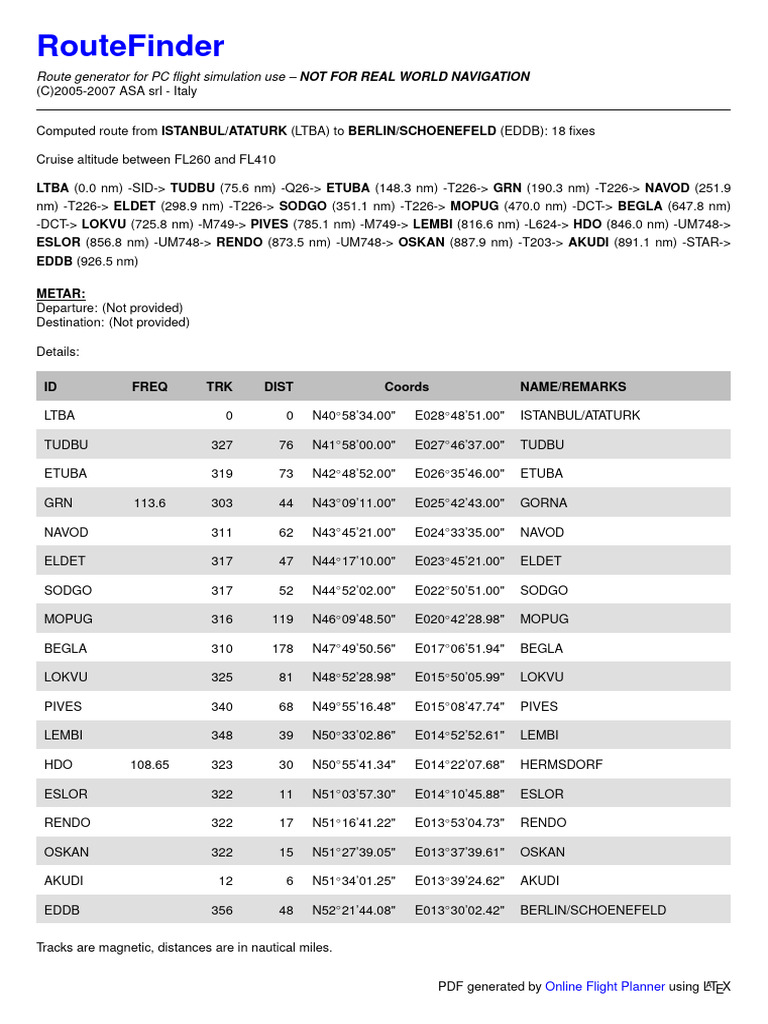 Ltba Eddb | PDF | Aerospace | Aeronautics