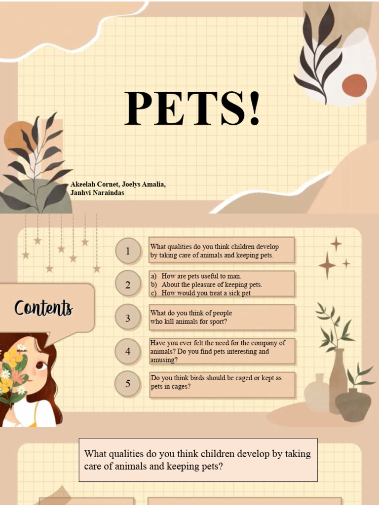 English! Pets! | PDF | Pet | Loneliness