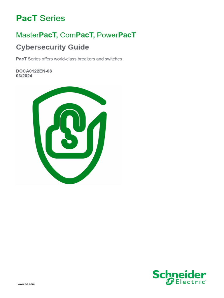 PacT Series Cybersecurity DOCA0122EN 08 | PDF | Computer Security ...