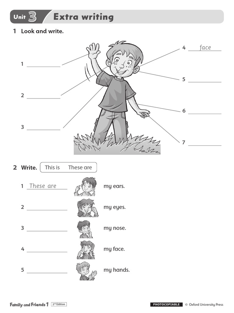 Extra Writing Activities for Kids | PDF