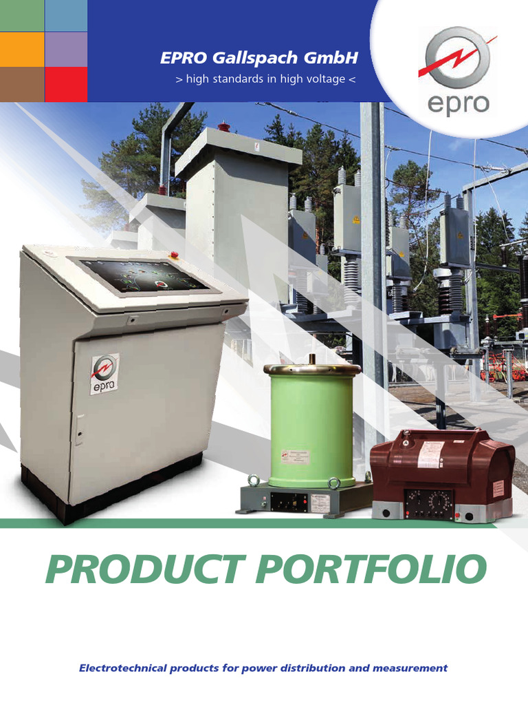 EPRO Gallspach High Voltage Solutions | PDF | Transformer | High Voltage