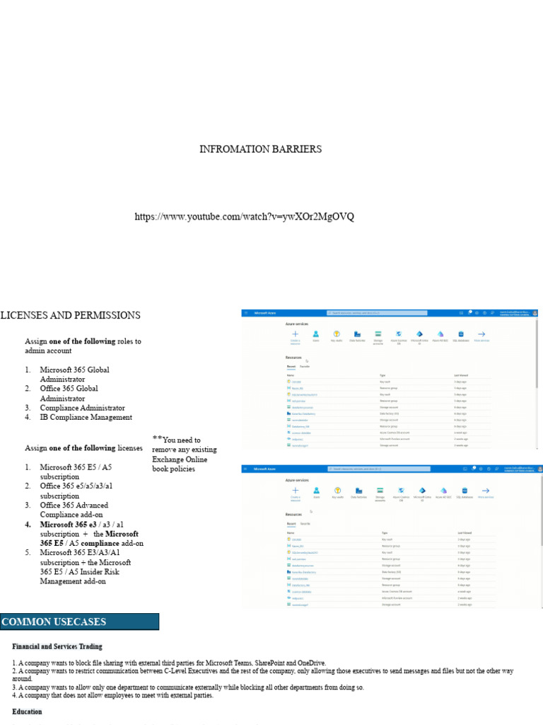 MS Purview - Information Barriers | PDF | Share Point | Computing
