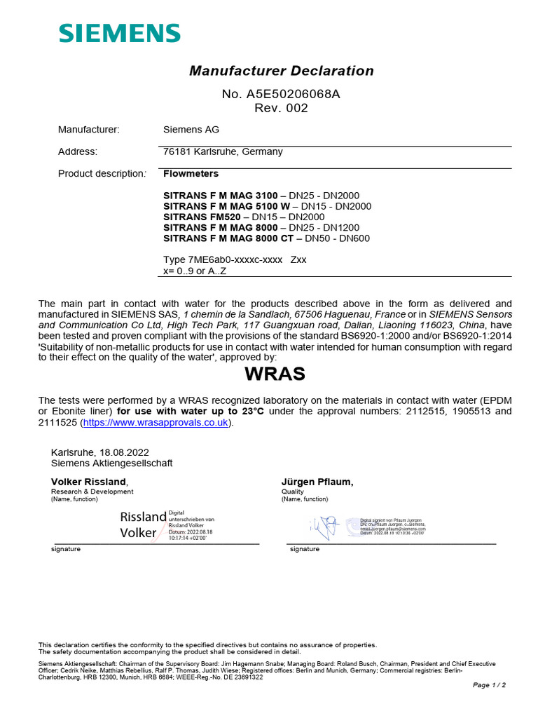 Certificado Agua Potable | PDF Certificado Agua Potable | PDF