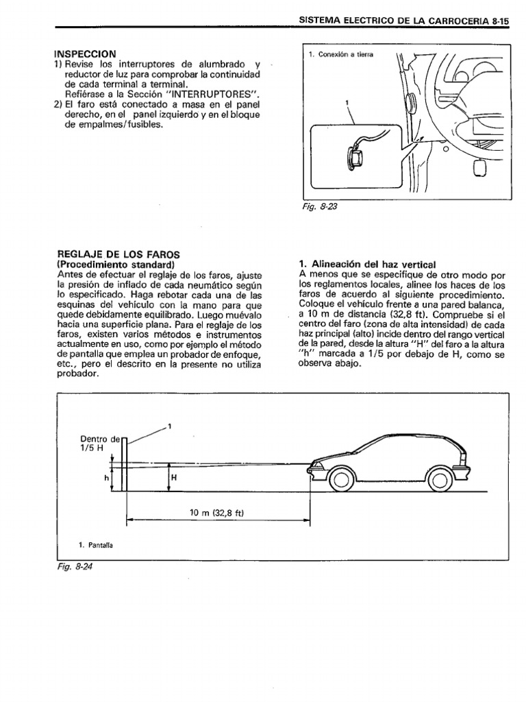 Alineacion de Luces | PDF
