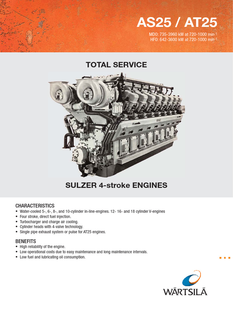 AS25-AT25 Leaflet | PDF | Internal Combustion Engine | Piston