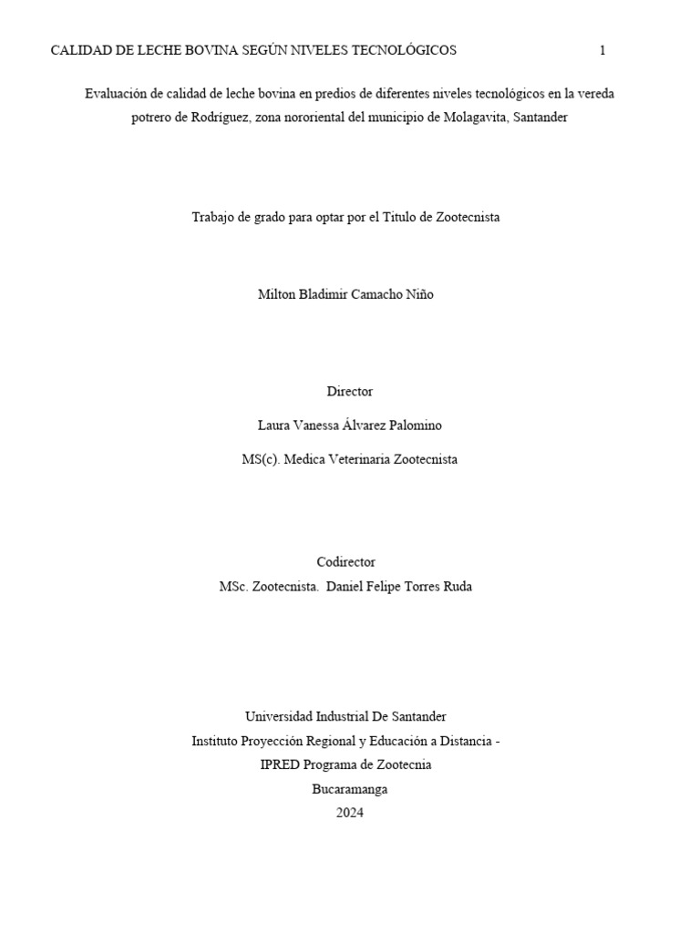 Ap MC | PDF | Leche | Vacas