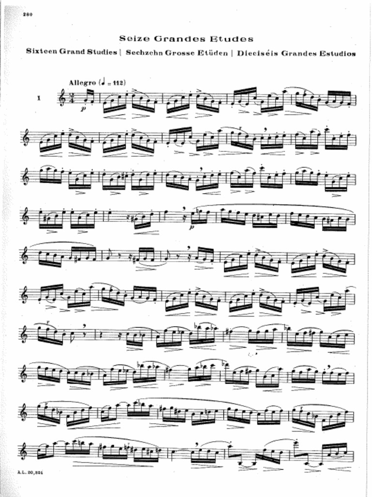 Barret - 16 Grans Etudes | PDF