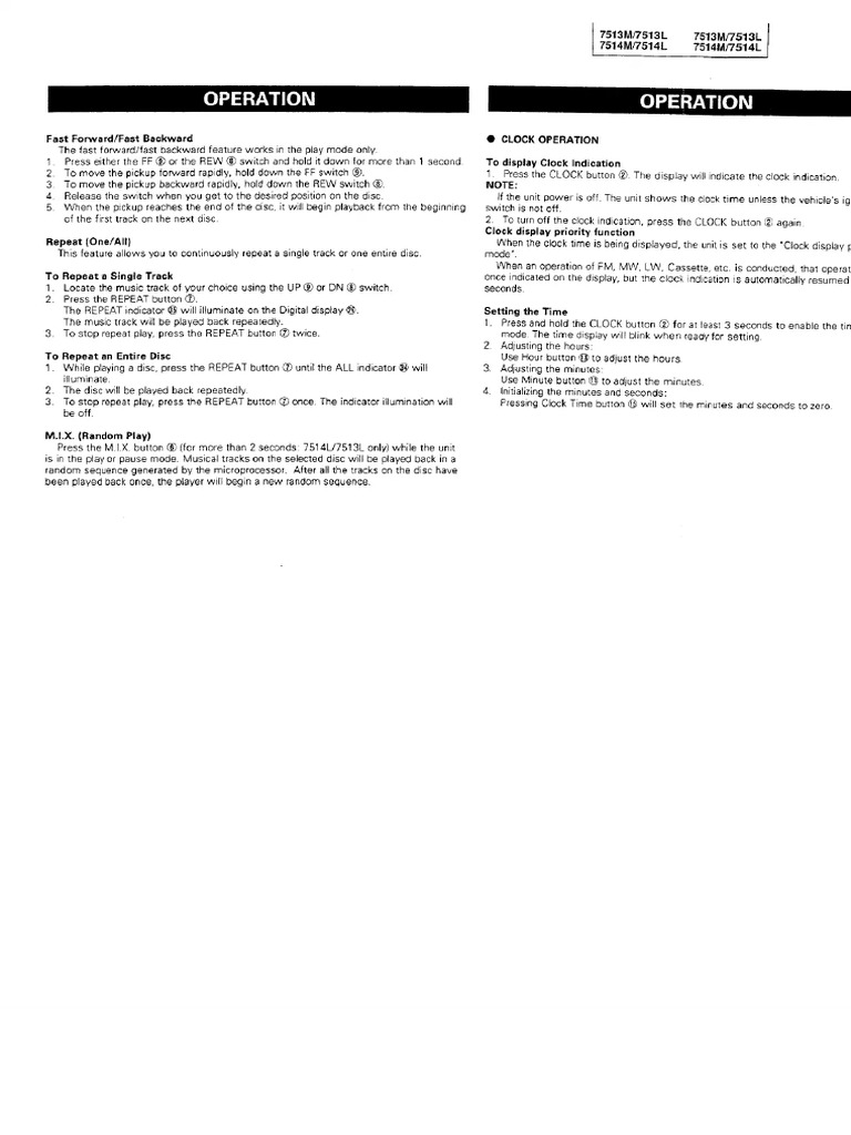 Manual de Instruções Alpine 7513L - (18 Páginas) | PDF