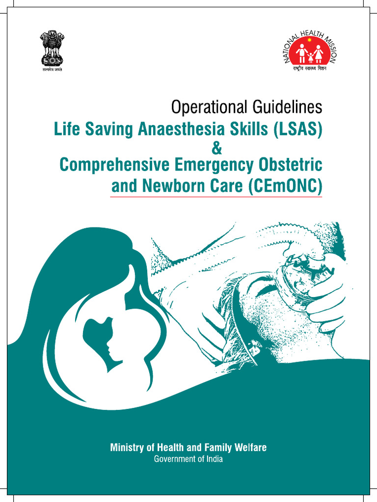 3.guidelines - CEmONC & LSAS | PDF | Maternal Death | Infant Mortality