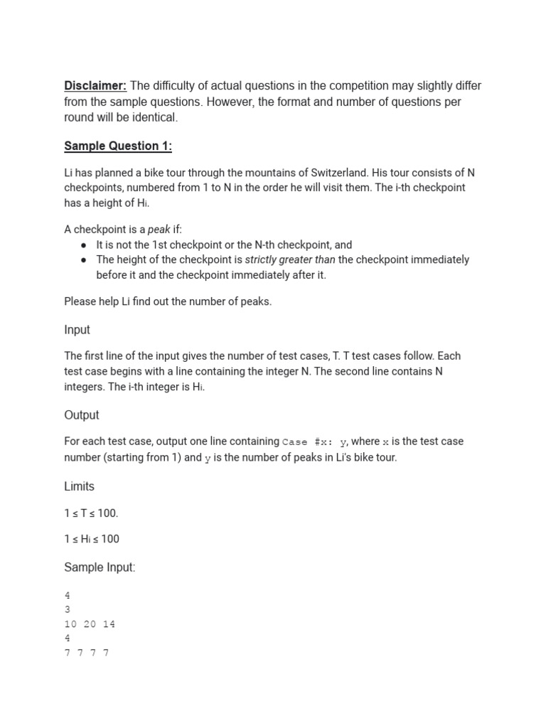 Sample Qs PC | PDF | Teaching Methods & Materials