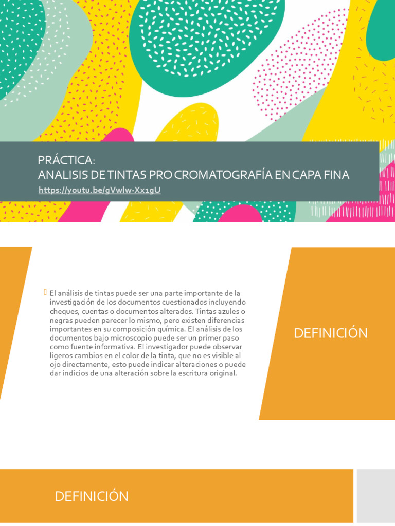 Cromatografía en Capa Fina | PDF | Cromatografía | Cromatografía de ...